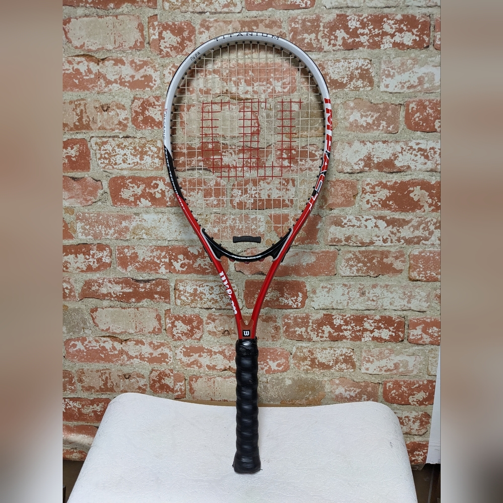 Wilson Impact Titanium Tennis Racket - Gem